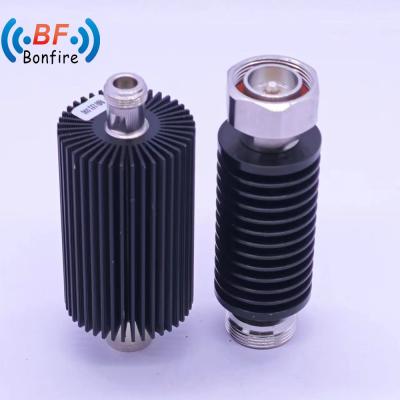 China 50W RF Variable Attenuator N Male to Female Connector DC-3800MHz 20dB 50ohm Adjustable for sale