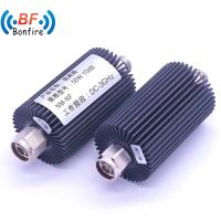 China DC-3800MHz Coaxial Fixed Attenuator 3/6/10/15/20/30dB Red Package Gross Weight 0.450kg for sale