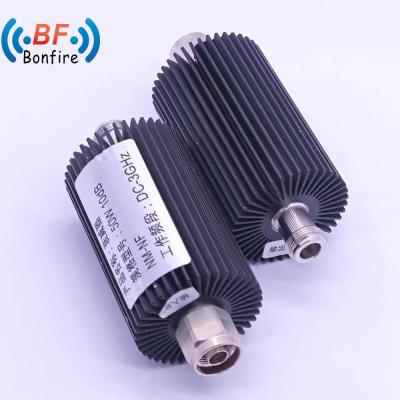 China 100W 50 Ohm N in-Line Attenuators Amplifiers and Active Devices Attenuation Value 3-30dB for sale