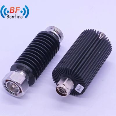 China Adjustable Attenuator Coaxial N Male to Female 50ohm RF 200W Frequency DC-3800MHz 3-40dB for sale
