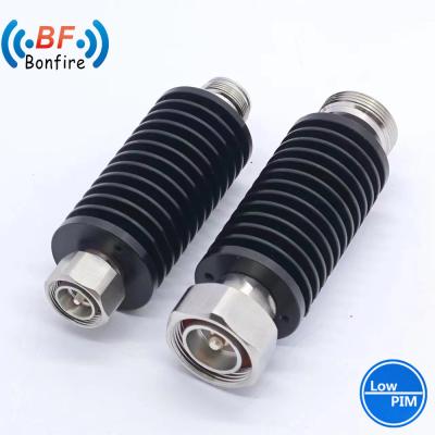China 100W DIN Type Coaxial Fixed RF Attenuator with Standard Attenuation Values of 3 6 10 20 30 40 dB for sale