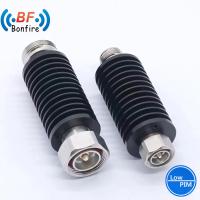 China 100W DIN Type Coaxial Fixed RF Attenuator with Standard Attenuation Values of 3 6 10 20 30 40 dB for sale