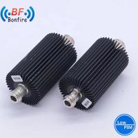 China Grey RF Attenuator DC-3800MHz 3dB 6dB 10dB 15dB 20dB 30dB 40dB 5W Coaxial Attenuator SMA-Male to SMA-Female Adjustable for sale