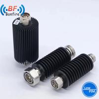 China RF Coaxial Attenuator 50W 3dB 6dB 10dB 15dB 20dB 30dB 40dB Adjustable DC-3800MHz N-M to N-F for sale