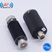 China Red 100W Adjustable Attenuator RF Coaxial Adaptor DC-3800MHz DIN Female to Male 3-40dB for sale