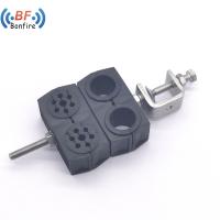 China Quantity Customized FTTH Electric Plastic Insulation Dead End ADSS Cable Anchor Clamp for sale