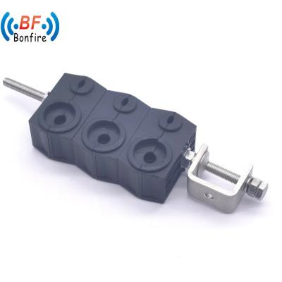 China Durable O Type Fiber Optic Cable Clamp for ADSS Cable Package Gross Weight 0.210kg for sale