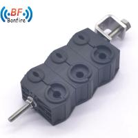 China Durable O Type Fiber Optic Cable Clamp for ADSS Cable Package Gross Weight 0.210kg for sale