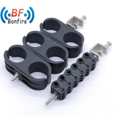 China Steel Electrical Fiber Optic Drop Cable Clamp for Insulation and Suspension in Market for sale