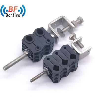 China 15.00cm * 6.00cm * 2.00cm Package Size P Type Pipe Clamps for Cable and Pipe Support for sale