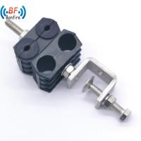 China Insulated Rubber 3/8 Inch Stainless Steel Cable Clamp for Customized Applications for sale