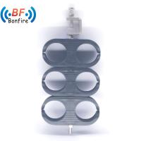 China Adjustable Stainless Steel Screw Pipe Clamp Conduit Clamp with Rubber Easy to Install for sale