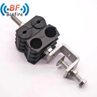 China UV Resistance Anchor Ear Feeder Cable Clamps KXK-XXXXX for Quick and Easy Installation for sale