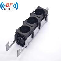 China 3 Way UV and Corrosion Resistant Fiber and Power Feeder Clamp with Customized Options for sale