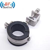 China 3 Way UV and Corrosion Resistant Fiber and Power Feeder Clamp with Customized Options for sale