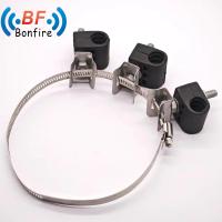 China Three Way Fiber and Power Cable Feeder Clamps 23.5-30.1mm 2* 4-8mm for Cable Management for sale