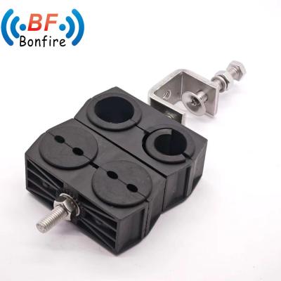 China Secure Self Locking Hooking Fiber Cable Clamps with 15.00cm * 6.00cm * 1.50cm Package for sale