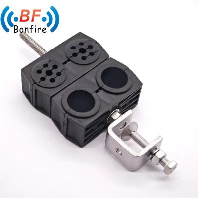 China Single Stack Feeder Tower Cable Clamps KXK-XXXXX RF M 1 X 33mm with Customized Options for sale