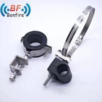 China KXK-XXXXX Telecom Parts Self-Locking Feeder Cable Clamp Combined with Blocks Customized for sale
