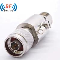 China 50ohm Male to Female Coaxial Cable Connector RF Surge Arrester N Jack Female to SMA Plug Lightning Protector 3G 6g for sale