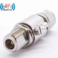 China Indoor/Outdoor 3GHz Male Jack N Plug Female Bulkhead to RP-SMA Male Surge Protector for sale