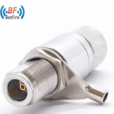 China 90V 230V N Female Bulkhead to SMA Female Connectors RF Arrester for Indoor/Outdoor for sale