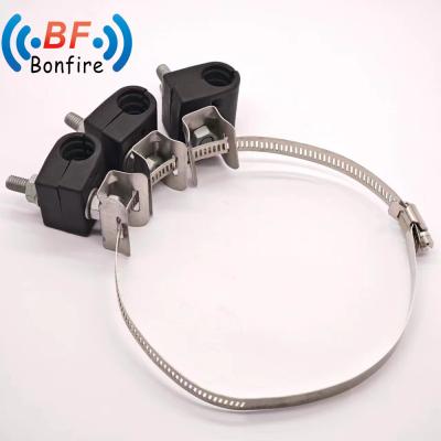 China Package Size 15.00cm * 6.00cm * 1.50cm KXK-XXXXX Radiating Leaky Feeder Cable Clamp 1-5/8 for sale