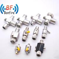 China DC-6000MHz RF Surge Protector N Female Bulkhead to RP SMA Jack Female Cable Connector for sale
