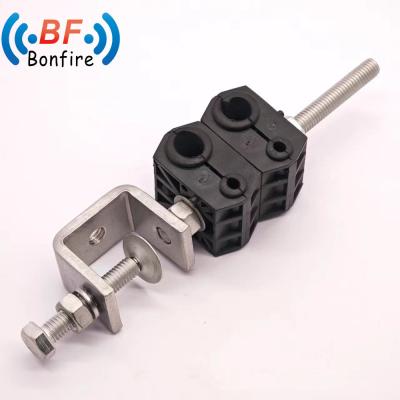 China Quickly Installed Telecom Tower Fiber Optic Cable Hanger/Cable Clamp for Time-saving for sale
