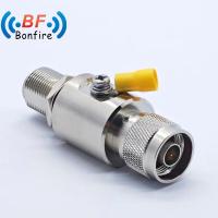 China RF Arrester Protector UHF Jack So239 Female Bulkhead to UHF Male Pl259 Plug Coaxial for sale