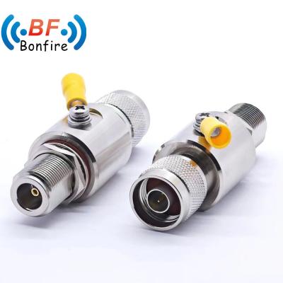China UHF RF Coaxial Cable Connector N-M to N-F Interface for Connection in Any Weather for sale