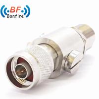 China Durable Dual Female Coaxial Cable RF Connector for Indoor/Outdoor Lightning Protection for sale