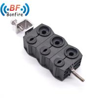 China Package Gross Weight 0.410kg Combined Coax Cable 3 Ways Clamp for 1-1/4 Cable KXK-XXXXX for sale