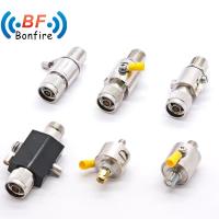 China Durable Dual Female Coaxial Cable RF Connector for Indoor/Outdoor Lightning Protection for sale