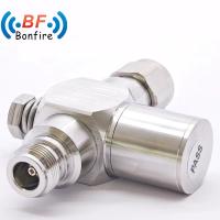 China N-F Lightning Surge Protector N Female to Female Coaxial Surge Arrester DC-6000MHz Red for sale