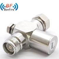 China 4.3-10 Female to Male RF Surge Protector 698-3800MHz Square Jack Plug Gas Tube Discharge for sale
