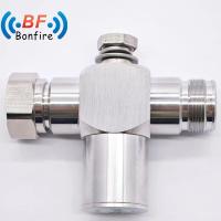 China 4.3-10 Female to Male RF Surge Protector 698-3800MHz Square Jack Plug Gas Tube Discharge for sale