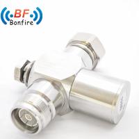 China 698-3800mhn Male Female Lightning Arrester N Plug to N Female Bulkhead Coaxial Lightning Surge Protector 6g Gas Tube Discharge Arrestor for sale