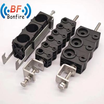 China Maxdao Fiber Power Optic Clamp 5-7 mm 19-25 mm 3 Way Cable Feeder Clamp for Trial Order for sale