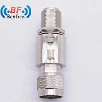 China RF Surge Protector 3G 698-3800MHz F-F 50ohm Lightning Arrester 4.3-10-M to 4.3-10-F for sale