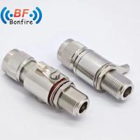 China 698-3800MHz F Female to Jack Female Coaxial Connector Lightning Protection Accessory for sale