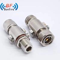 China 698-3800MHz F Female to Jack Female Coaxial Connector Lightning Protection Accessory for sale