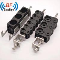 China KXK-XXXXX Feeder Cable Clamp for RF Double Cable Clamp to Suit 1/2