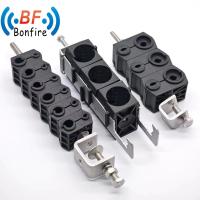 China KXK-XXXXX Feeder Cable Clamp for RF Double Cable Clamp to Suit 1/2
