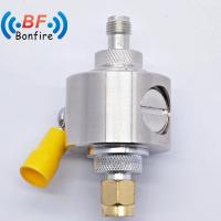 China Grey 50ohm F Type Male Plug to F Female Jack Coaxial Surge Protector Arrestor 0-3GHz for sale