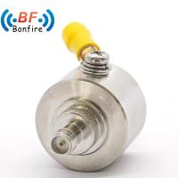 China Grey 50ohm F Type Male Plug to F Female Jack Coaxial Surge Protector Arrestor 0-3GHz for sale