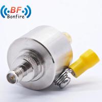 China Grey 50ohm F Type Male Plug to F Female Jack Coaxial Surge Protector Arrestor 0-3GHz for sale