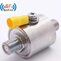 China 698-3800MHz RF Dual Female Lightning Protector F Kk TV Surge Arrester for Protection for sale