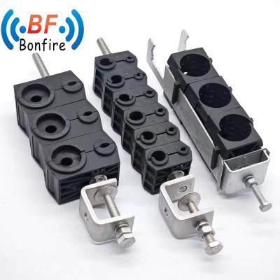 China 0.410kg Package Gross Weight Rru Fixed Folder 1 Card 6 Feeder Clamp for Signal Reception for sale