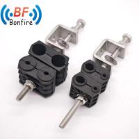 China Single Hole Single Cable Clamp for Telecom Tower Rru Power Cable 0.410kg Gross Weight for sale